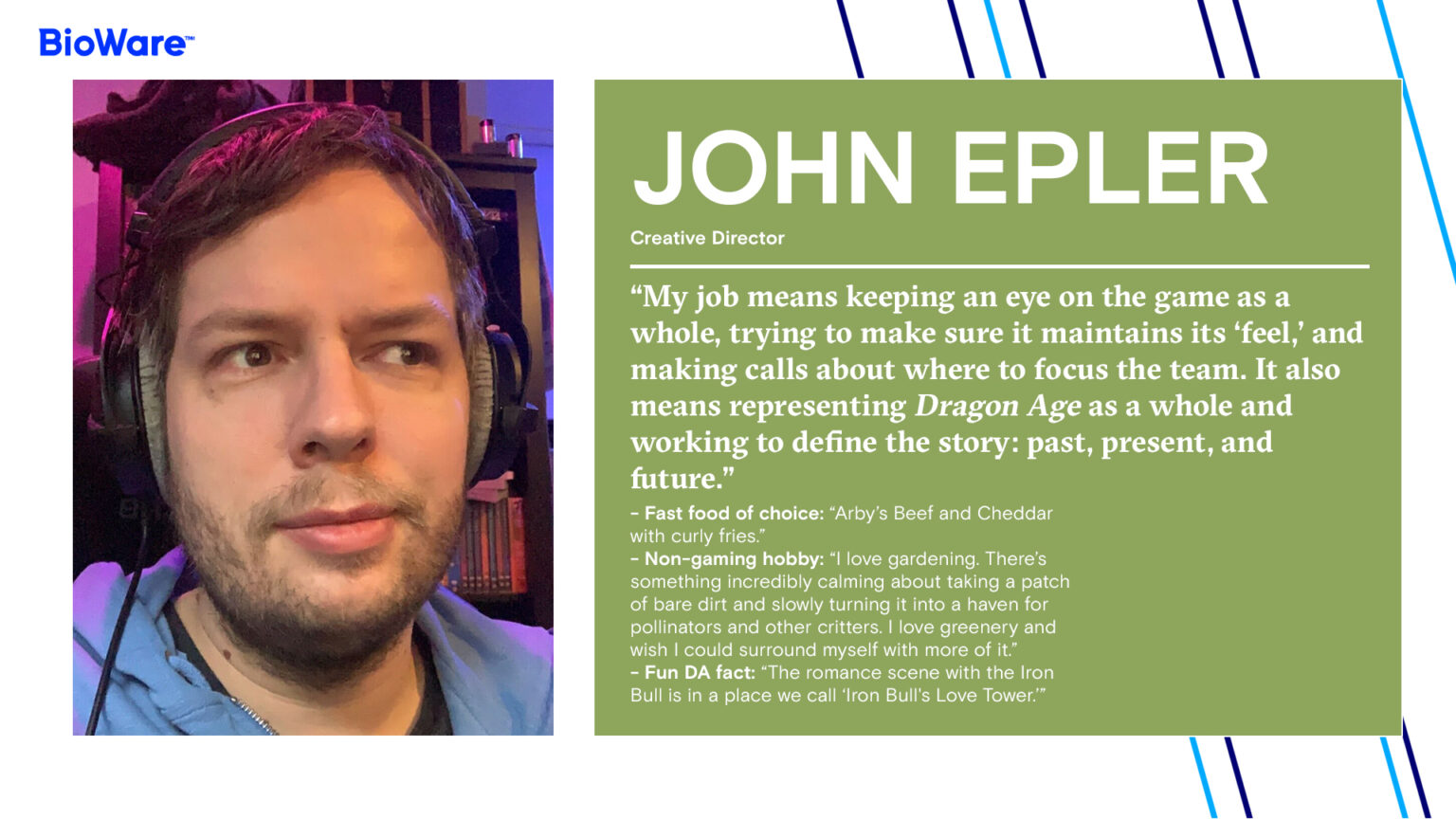 Developer Story: John Epler – BioWare Blog