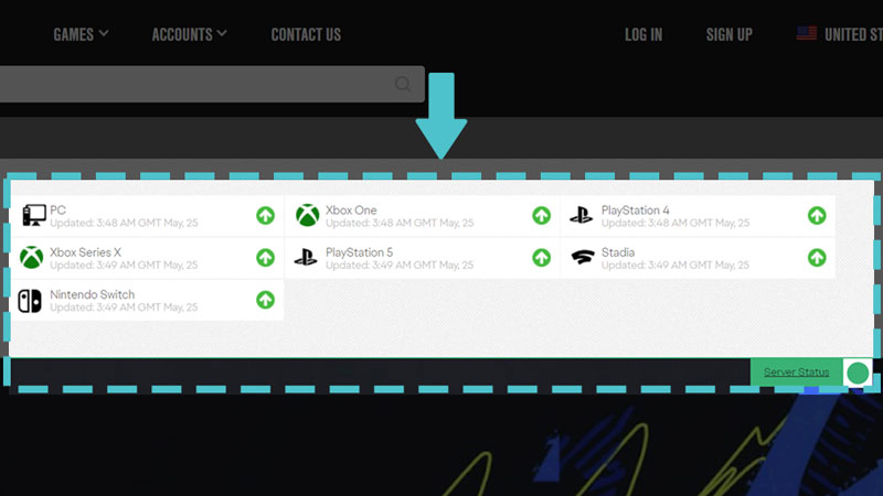 Check Server Status For Nintendo Xbox Live PlayStation Network And PC